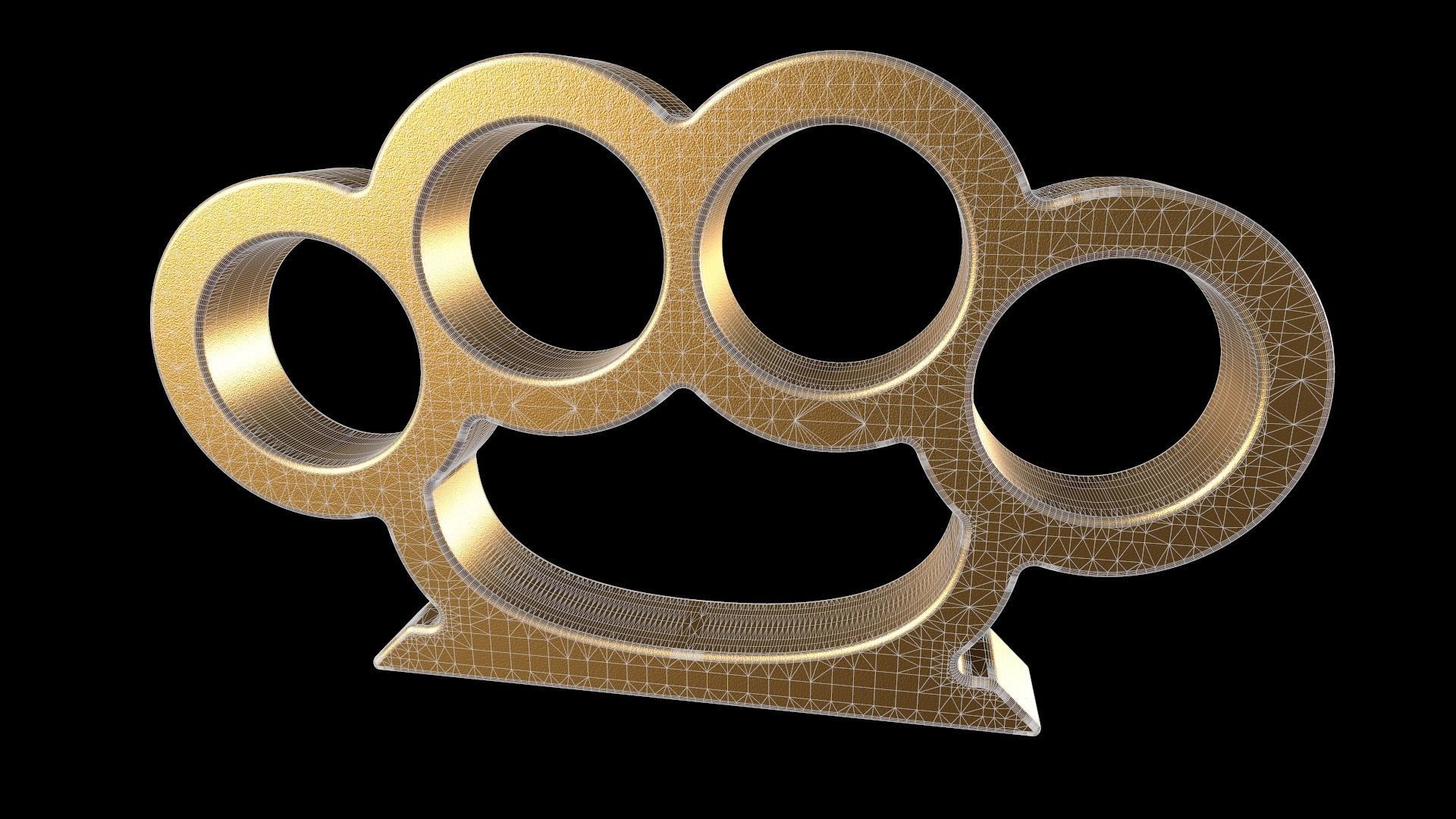 Brass Knuckles 3D model | CGTrader