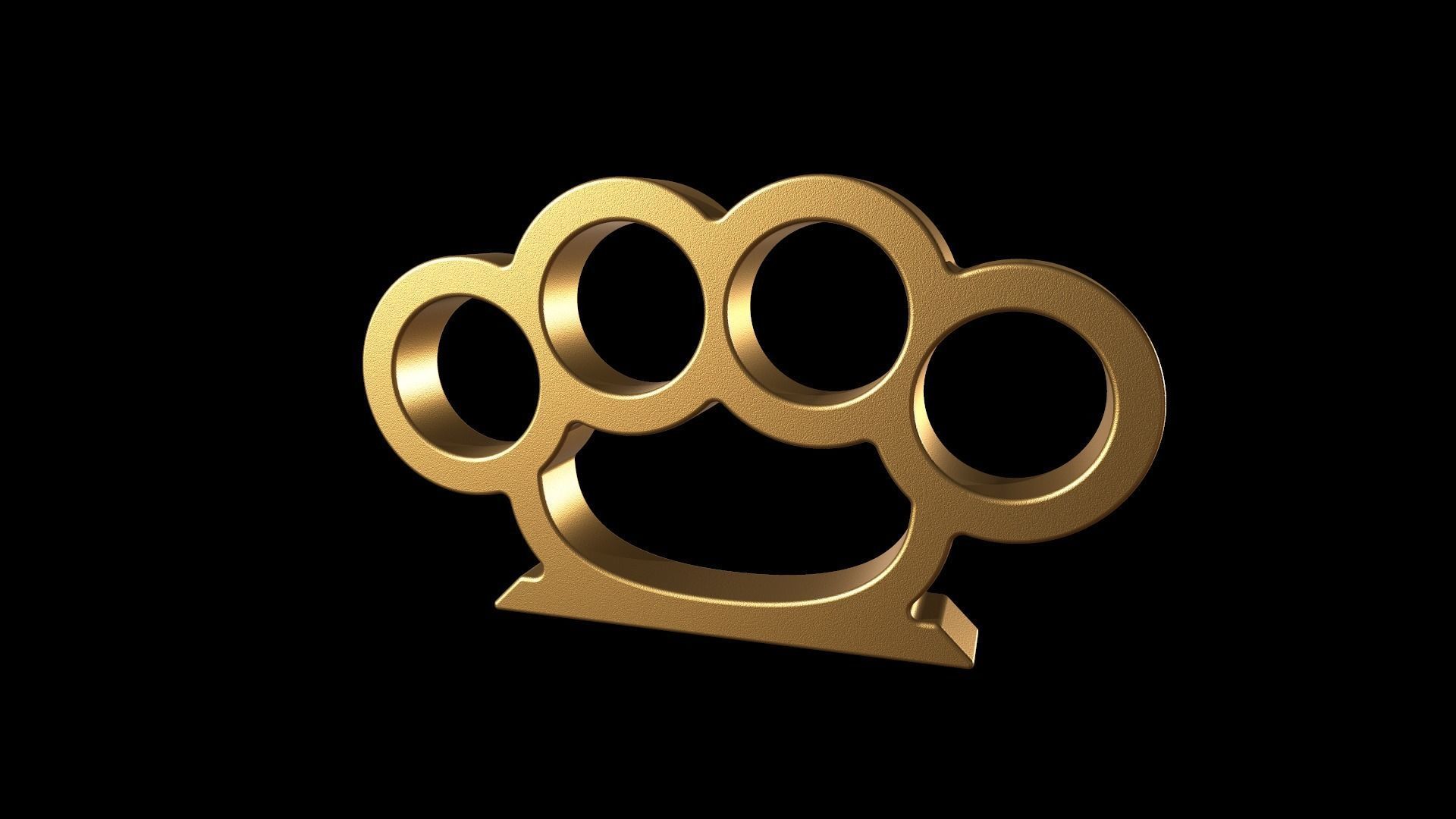 Brass Knuckles 3D model | CGTrader