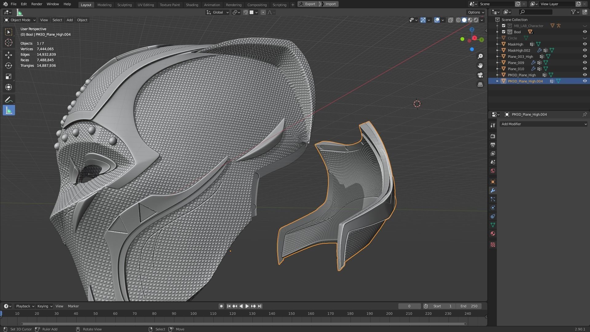 Black Panther Shuri Helmet for Cosplay 3D model 3D printable | CGTrader