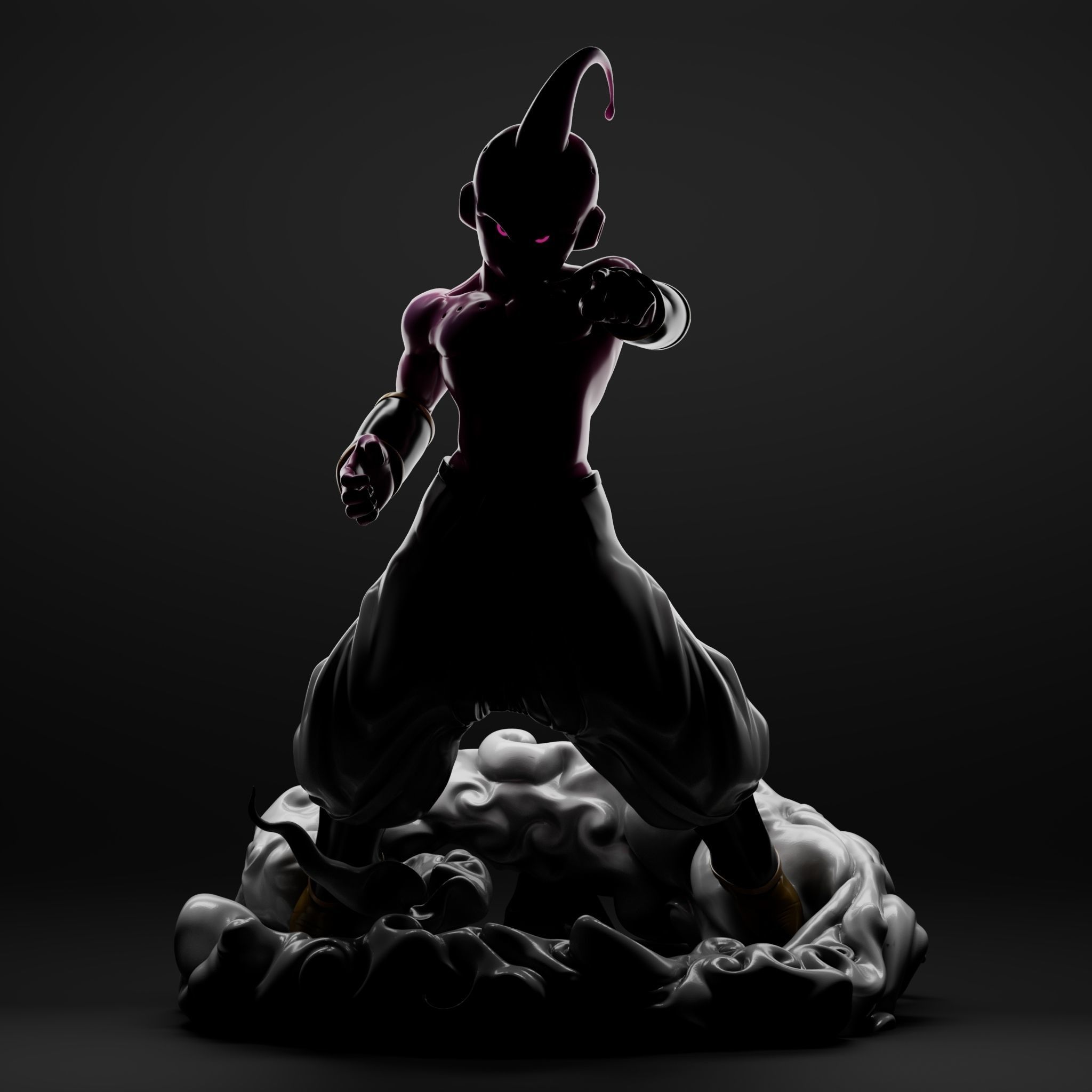 Kid Bu - Majin Bu - Dragonball Z - Dragon Ball - dragonball 3D model 3D ...