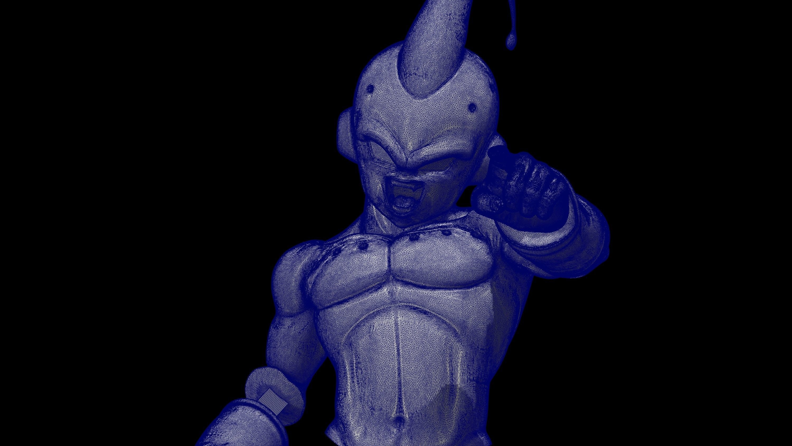 Kid Bu - Majin Bu - Dragonball Z - Dragon Ball - dragonball 3D model 3D ...