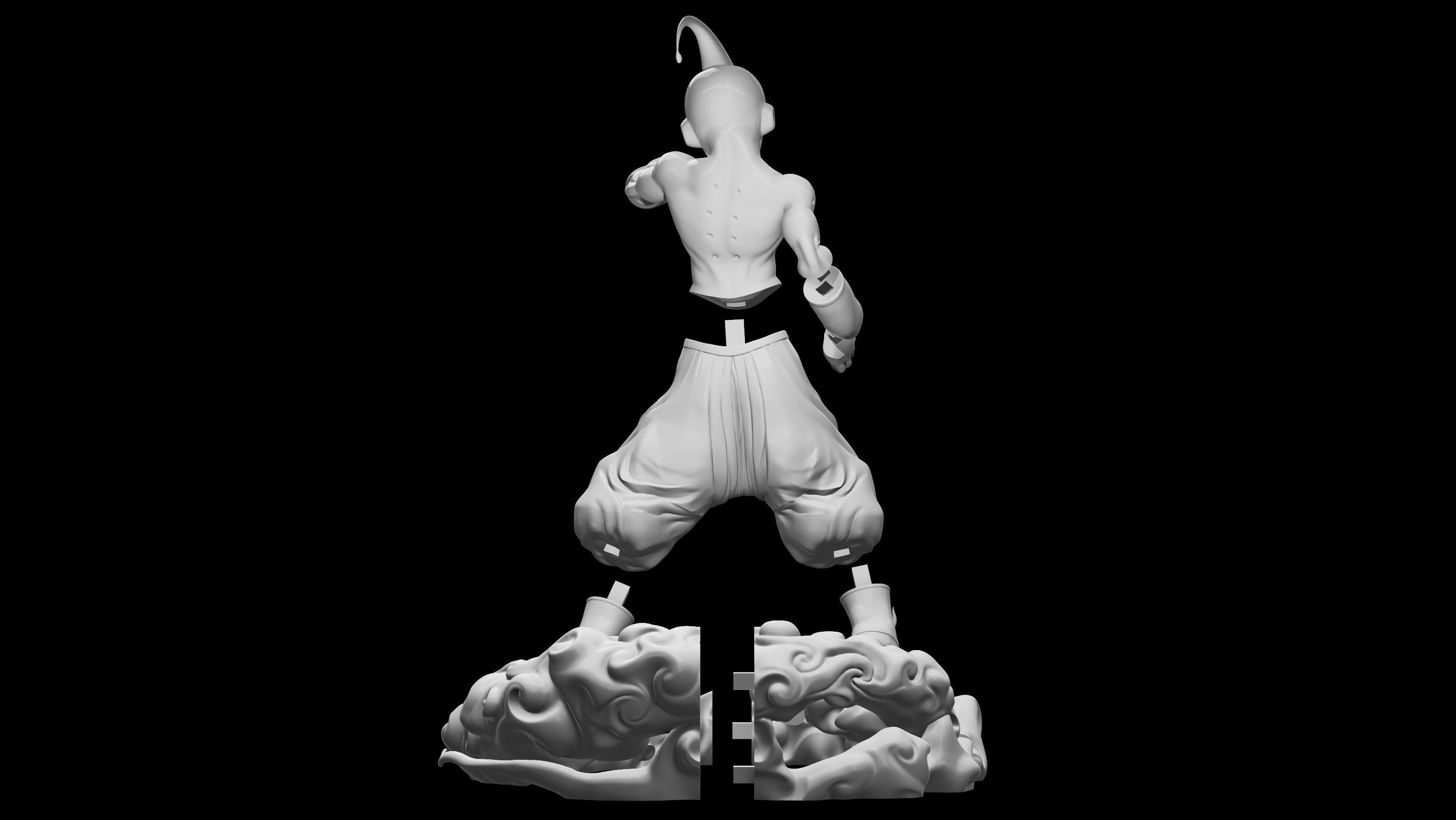 Kid Bu - Majin Bu - Dragonball Z - Dragon Ball - dragonball 3D model 3D ...