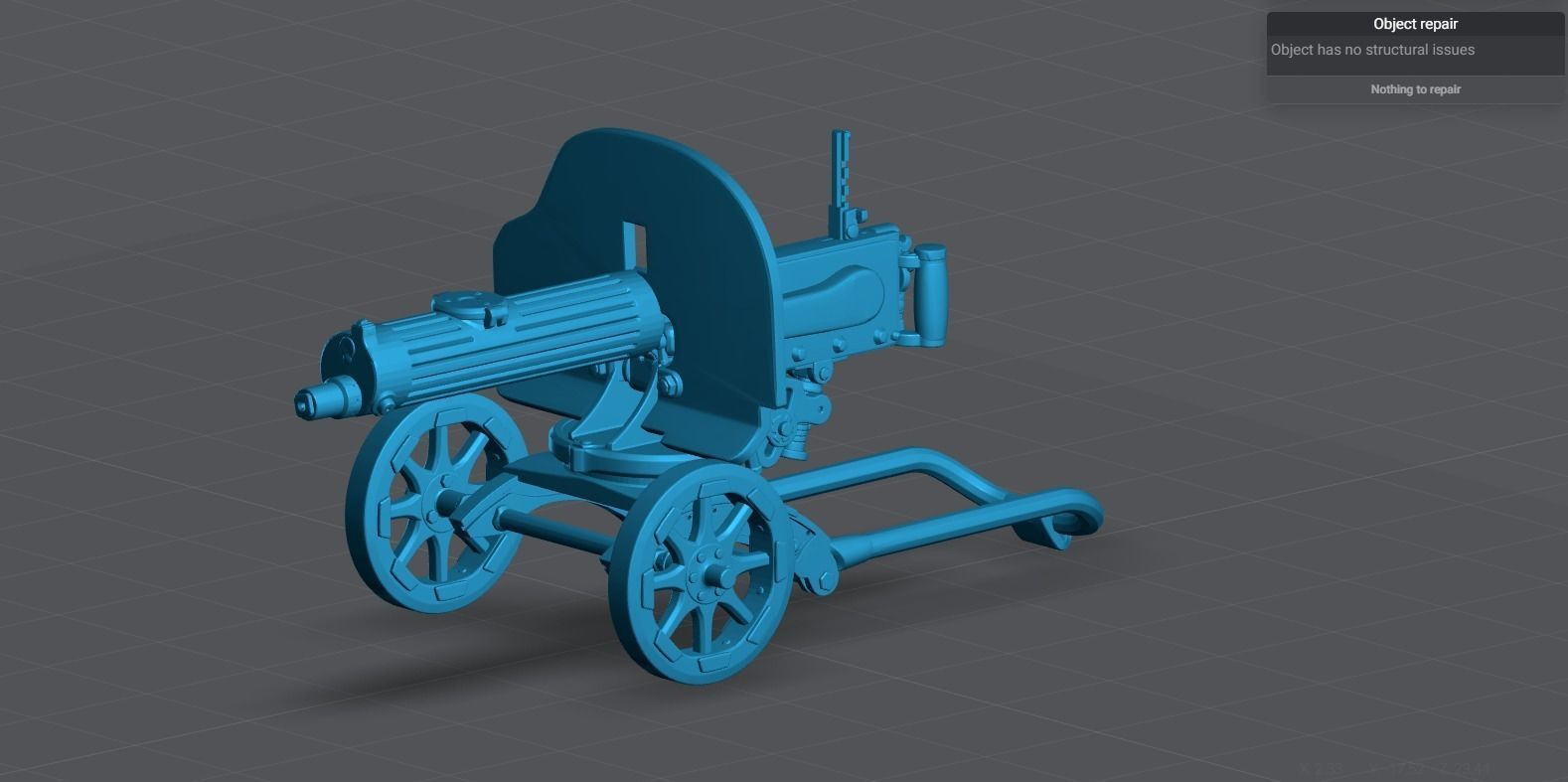 Maxim MG scale model 3D model 3D printable | CGTrader