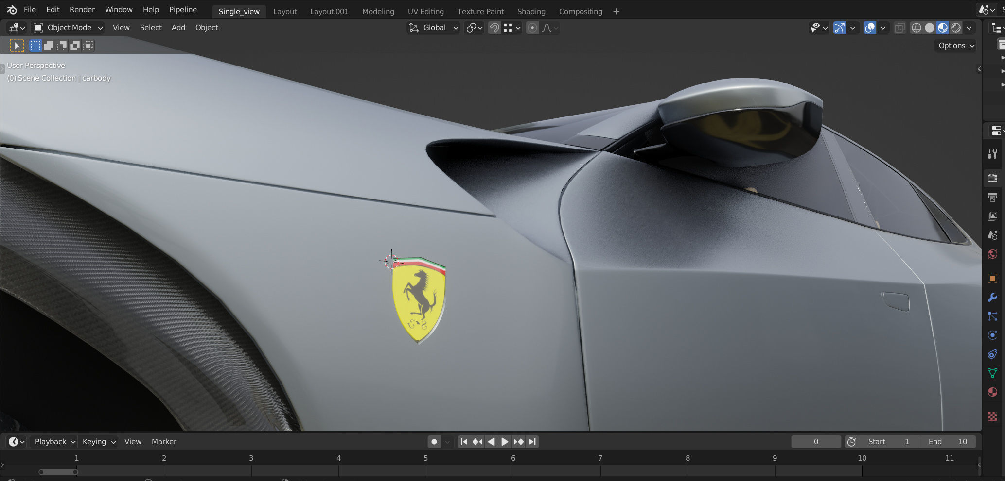 Ferrari Purosangue 3D model | CGTrader