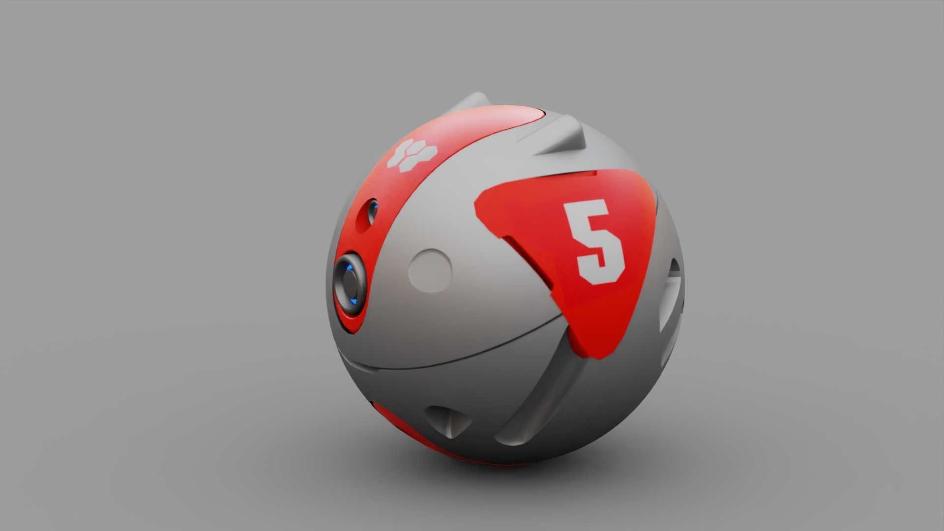 BALL DROID RIGGED free 3D model rigged | CGTrader