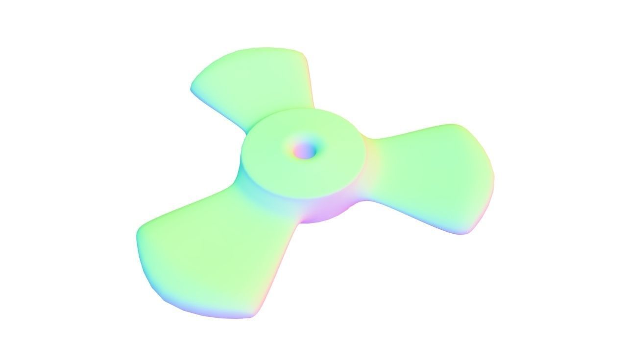 3D model Fan Blade 3D model VR / AR / low-poly | CGTrader