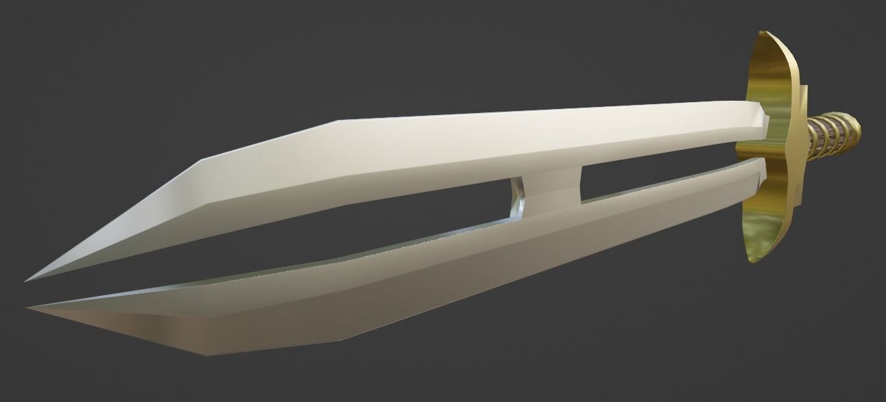 3D model Fantasy Dagger VR / AR / low-poly | CGTrader