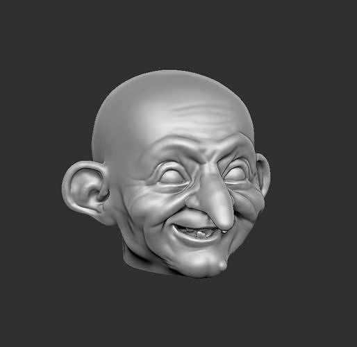 Head 60 3D model 3D printable | CGTrader
