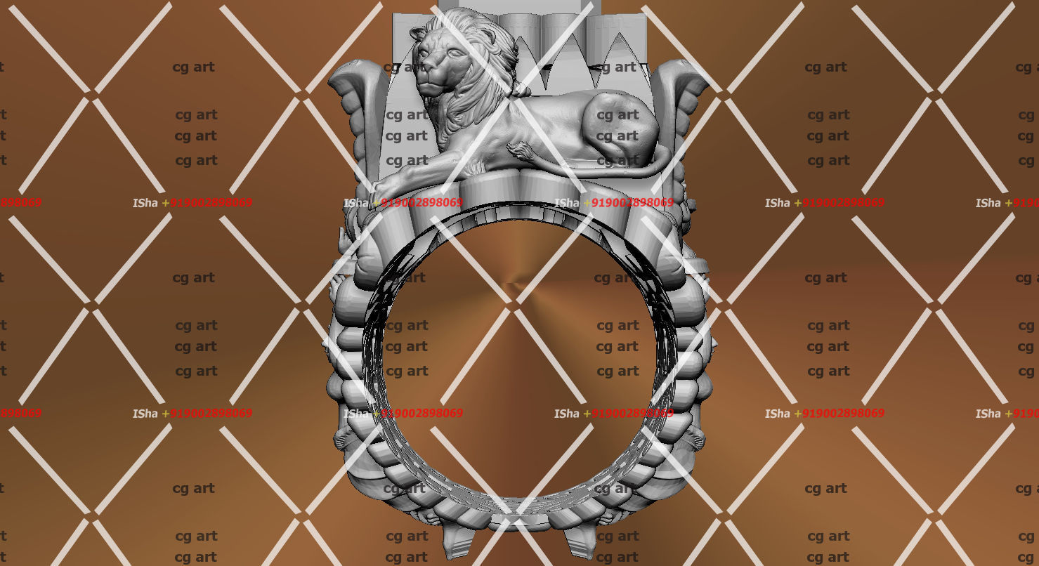 Lord siva parvati bhagwan Ring 3D print model 3D model 3D printable ...