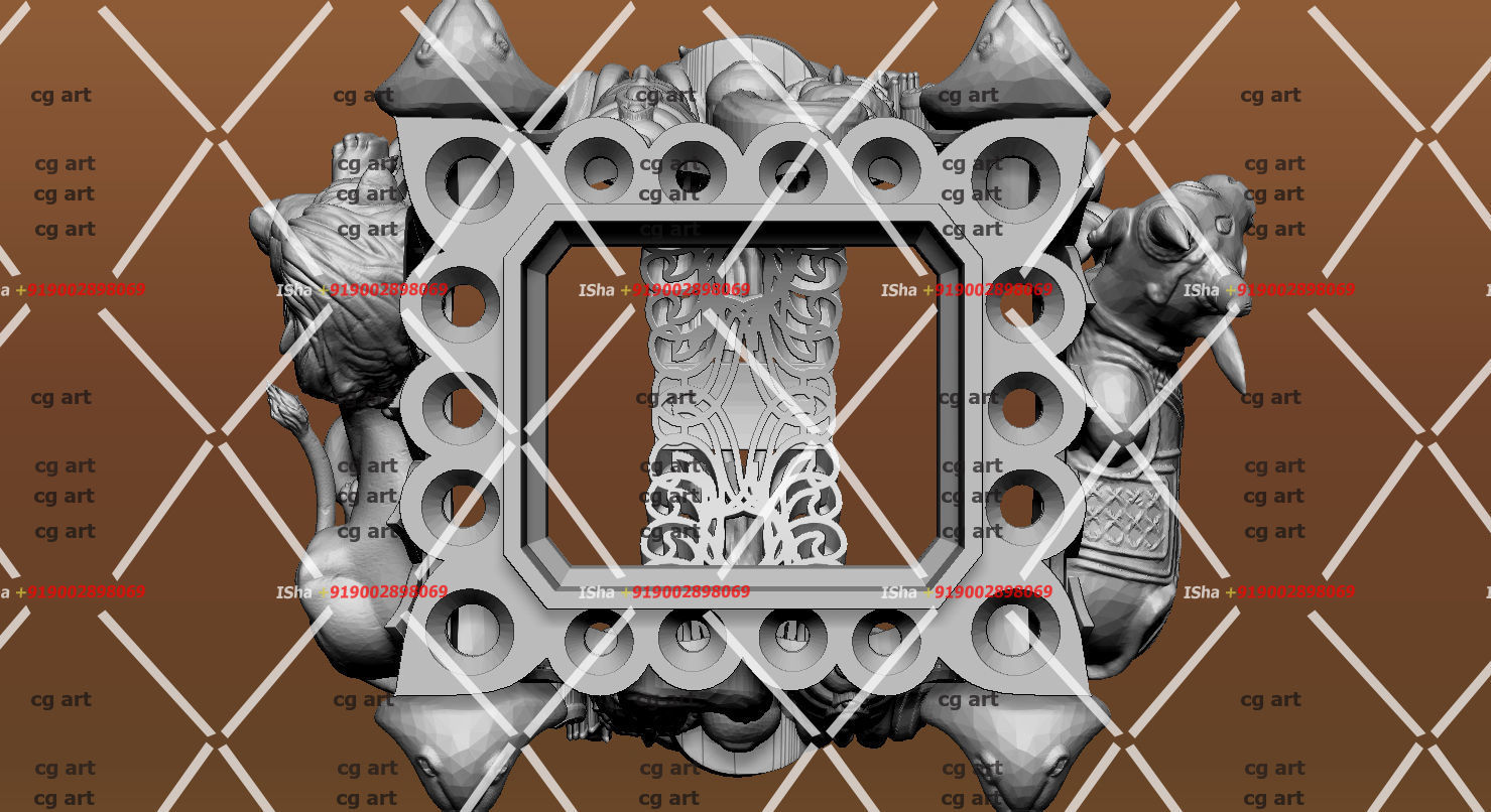 Lord siva parvati bhagwan Ring 3D print model 3D model 3D printable ...