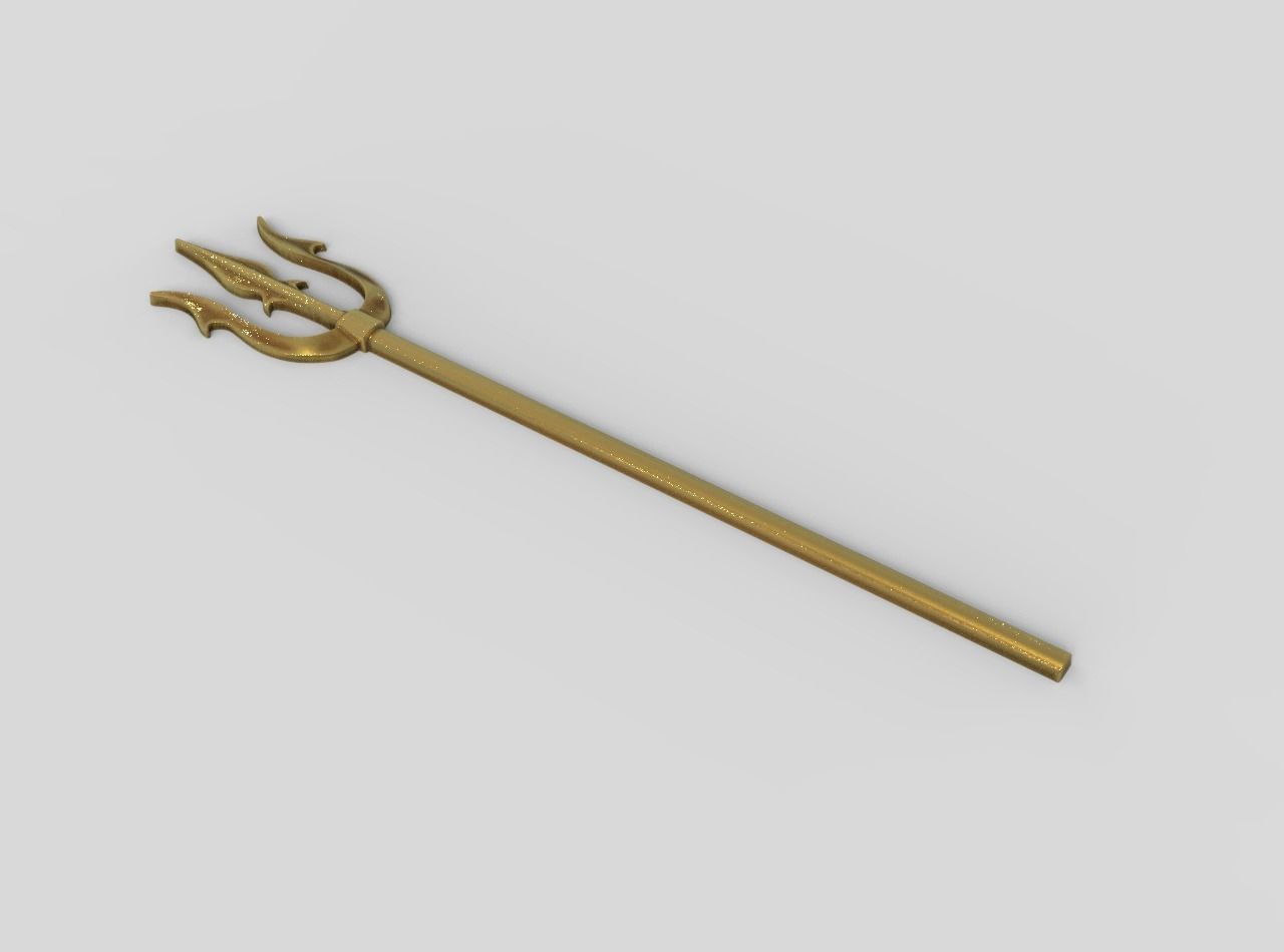 Trident 01 3D model 3D printable | CGTrader
