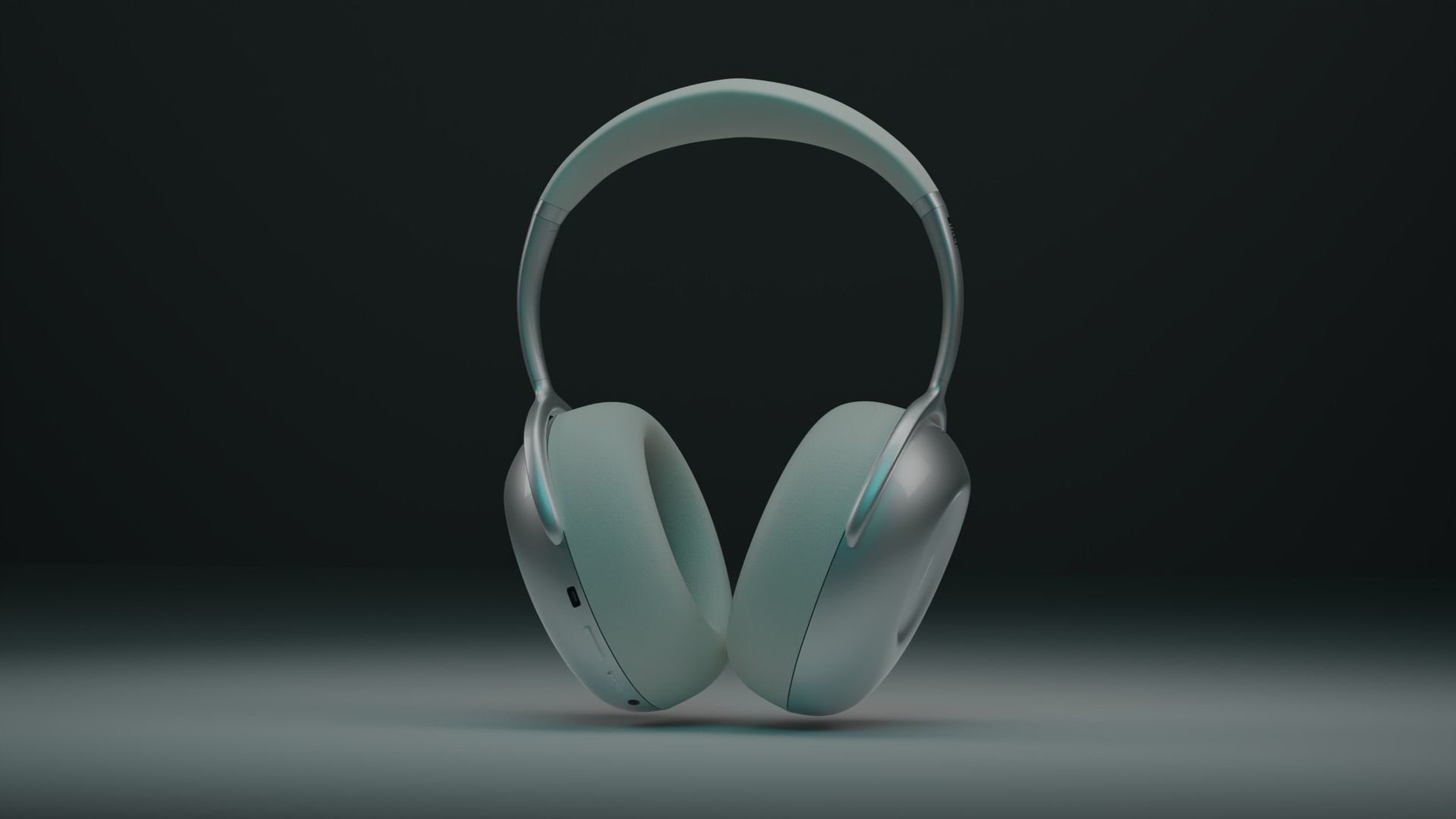 KEF Mu7 Noise Cancelling Wireless Headphones 3D model | CGTrader