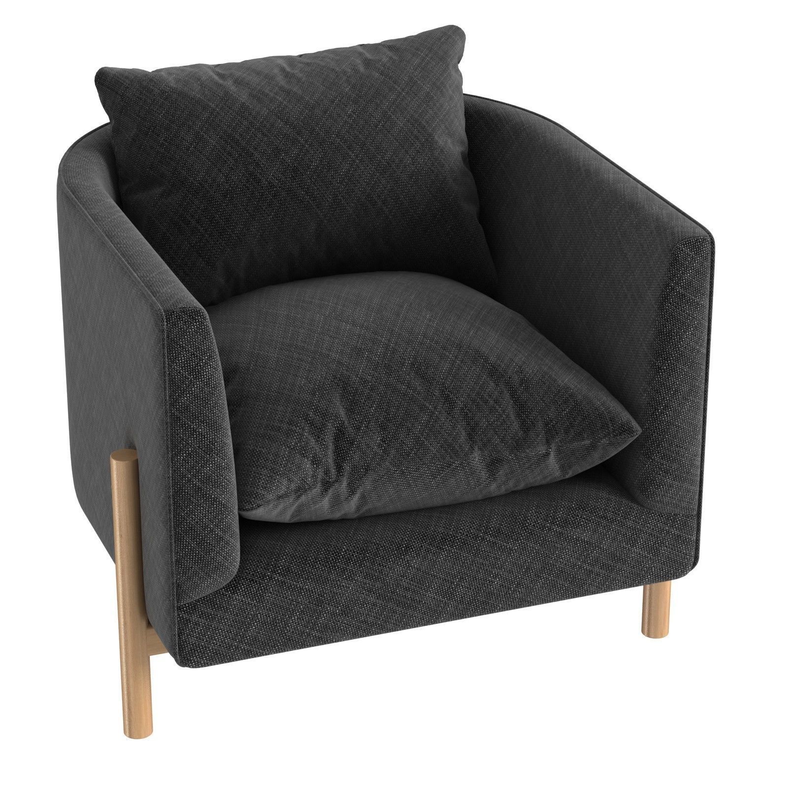 Verellen furniture Sullivan Club Chair 3D model | CGTrader