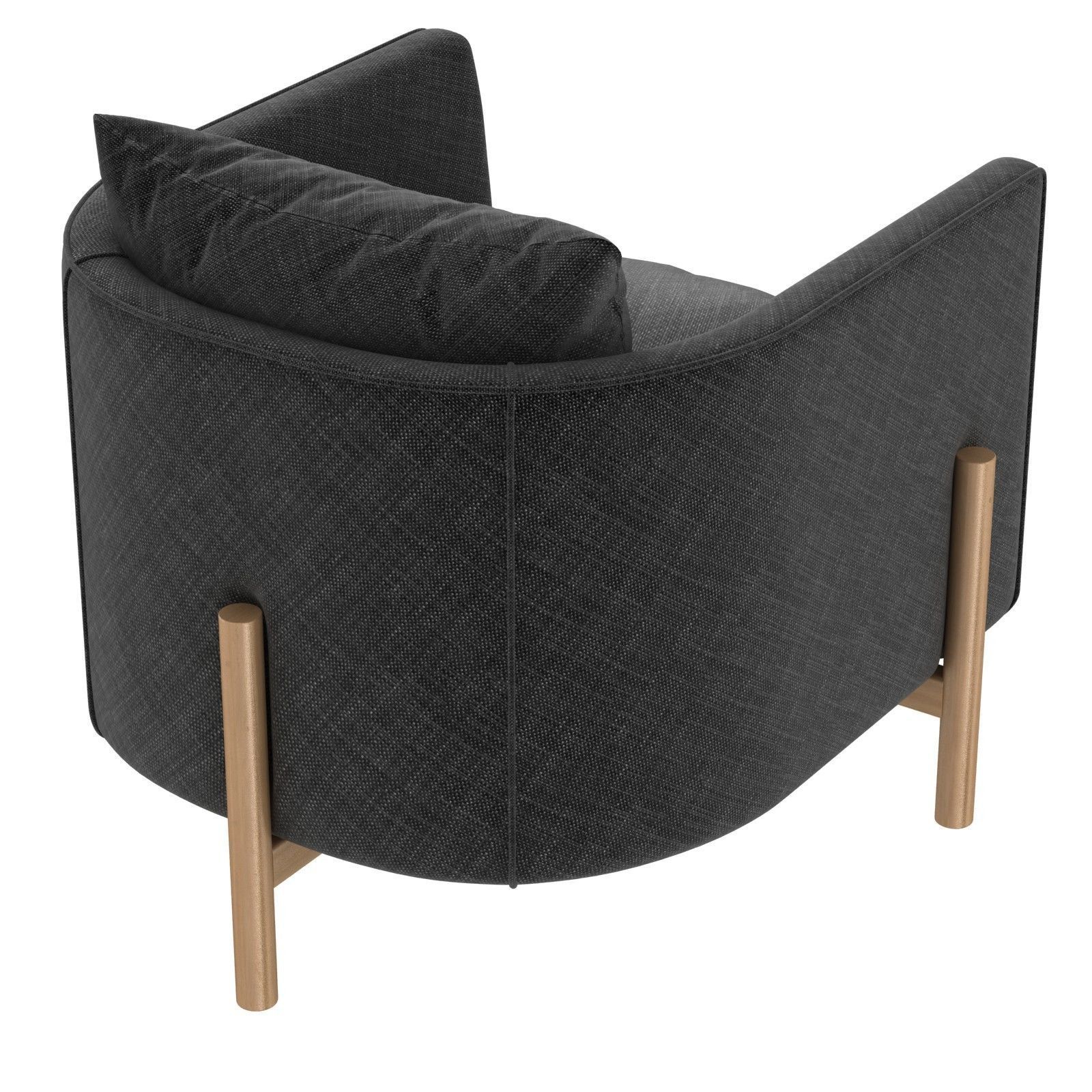 Verellen furniture Sullivan Club Chair 3D model | CGTrader