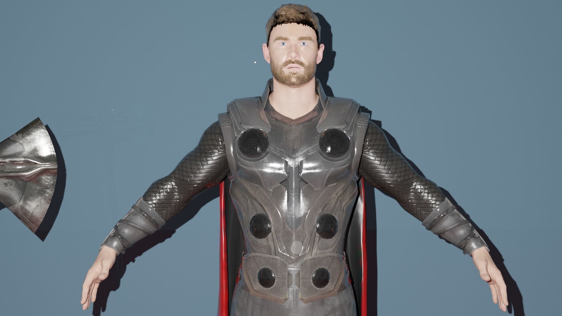 Thor MCU 3D model rigged | CGTrader
