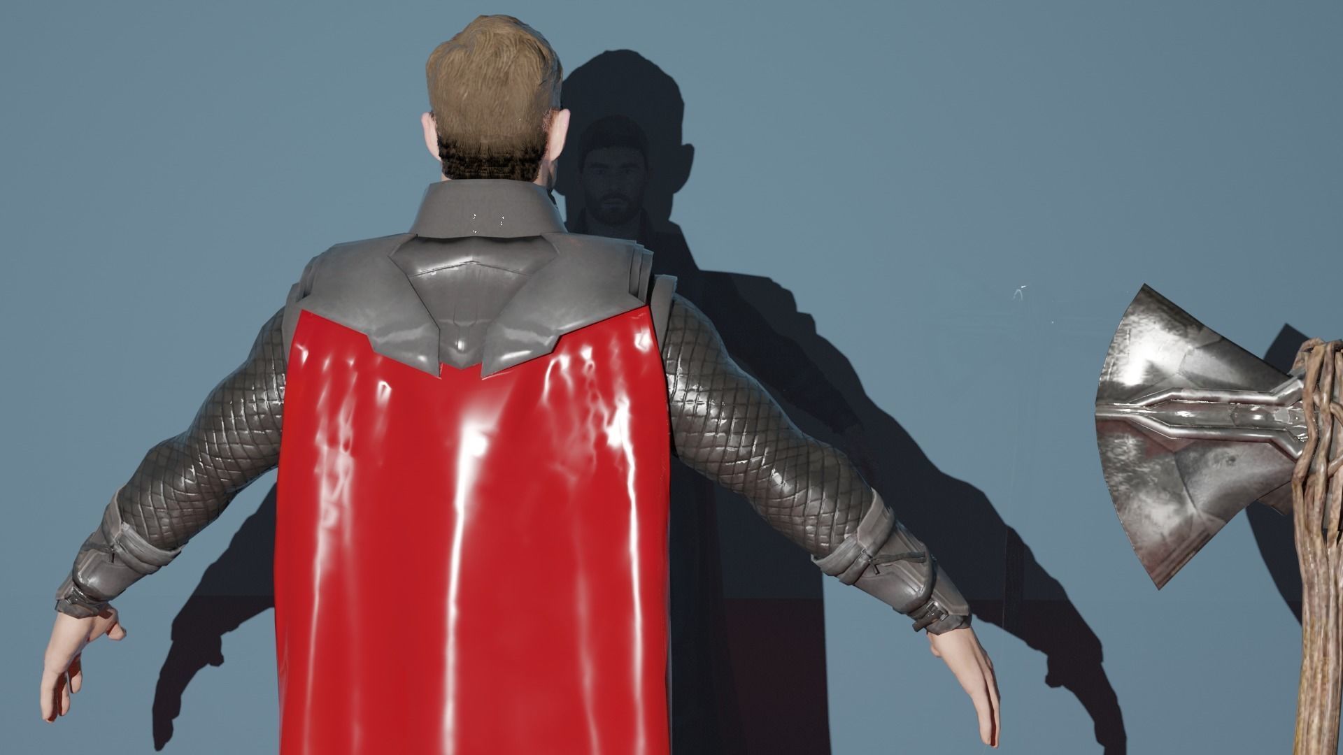 Thor MCU 3D model rigged | CGTrader