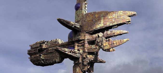 Alien Relay Station Base 3D model | CGTrader