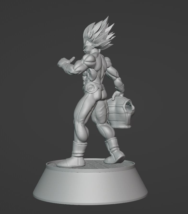 VEGETA WORKOUT 3D model 3D printable | CGTrader