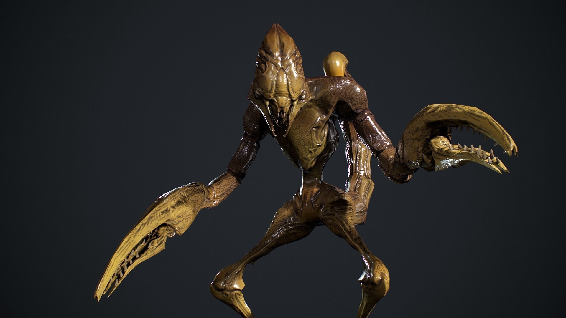 3D model Scorpion Creature VR / AR / low-poly rigged animated | CGTrader