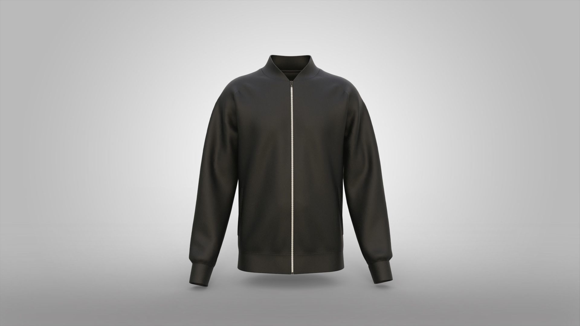 Raglan Sleeve Premium Knit Jacket Design 3D model | CGTrader
