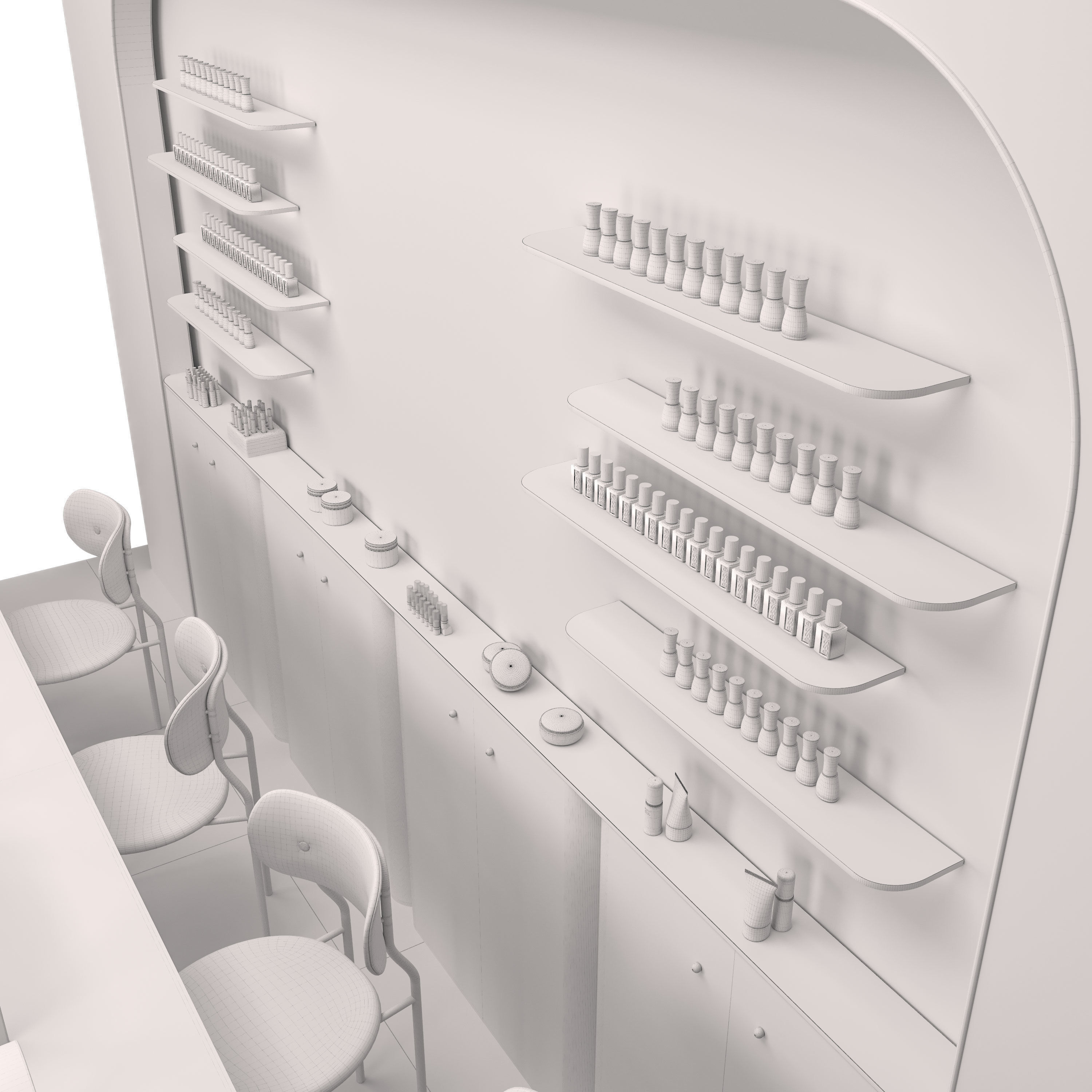 Beauty salon 3D model | CGTrader