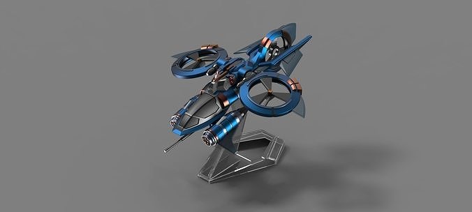 Banshees RE-Design StarCraft2 3D model 3D printable | CGTrader