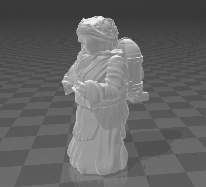 Star Wars Mandalorian Frog Lady 3D model 3D printable | CGTrader