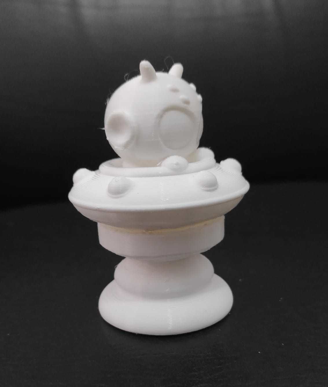 Space Chess - Alien UFO - Knight 3D model 3D printable | CGTrader