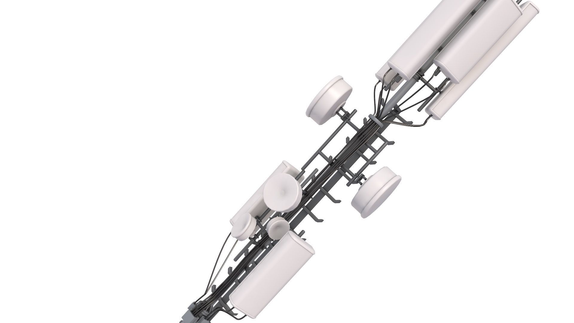 Cellular Towers Collection 3D model | CGTrader