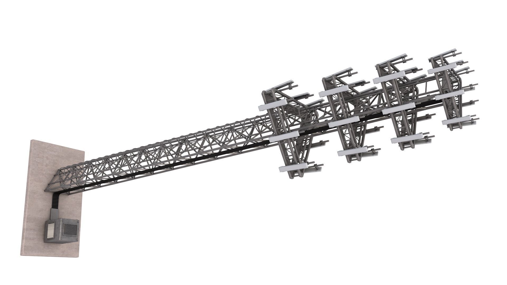 Cellular Towers Collection 3D model | CGTrader