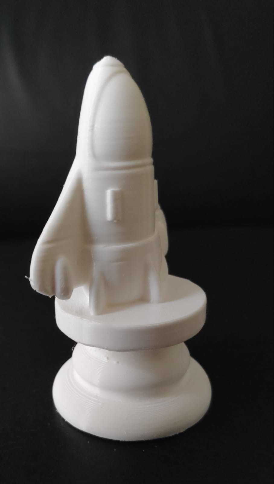 Space Chess - Spaceship - Rook 3D model 3D printable | CGTrader
