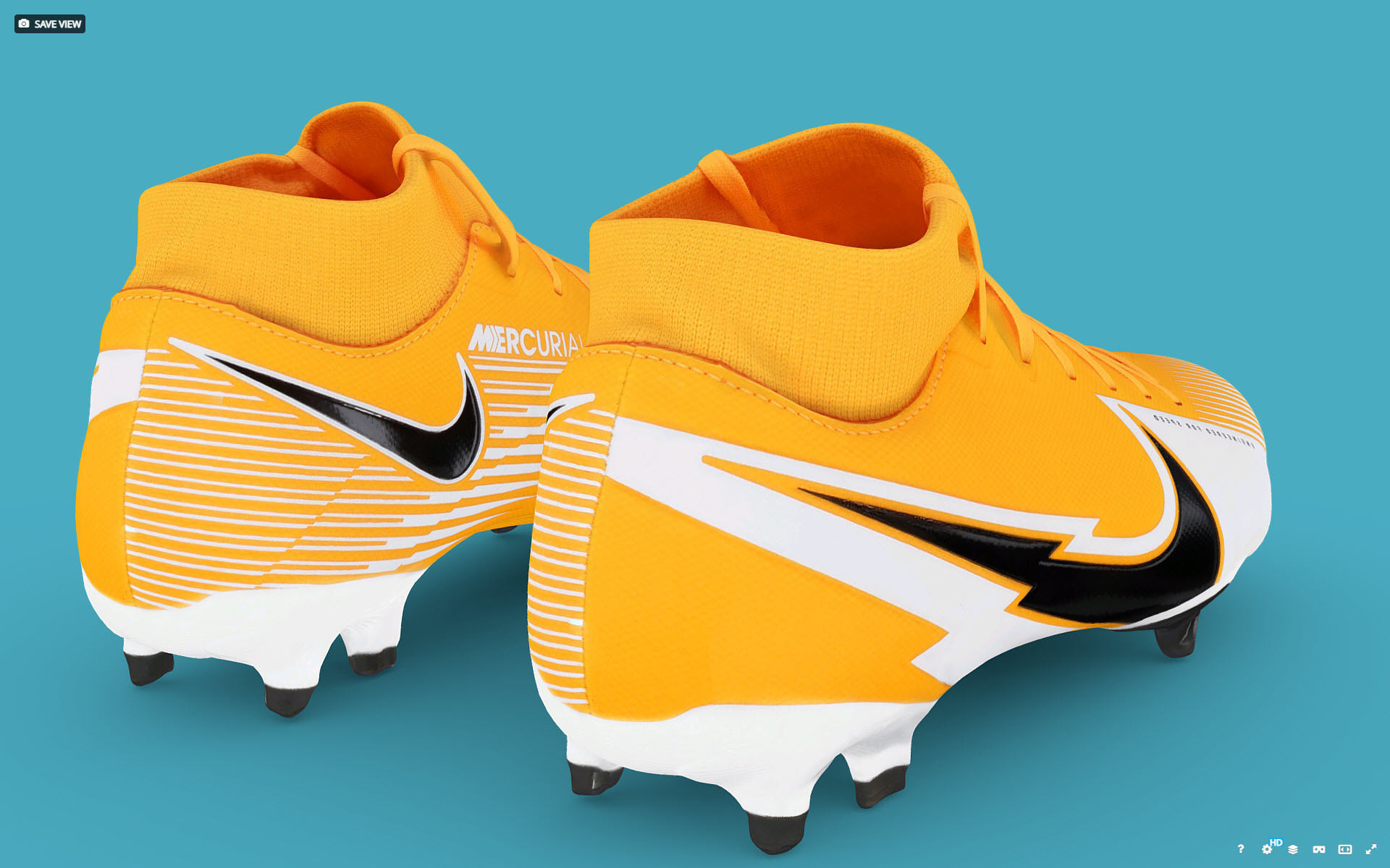 Nike Mercurial Superfly 7 Academy MG soccer football boots 3D model ...