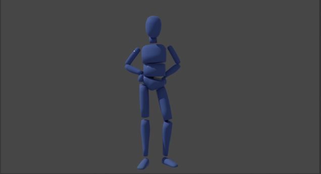 Free Animation Armature for Blender free 3D model animated rigged ...