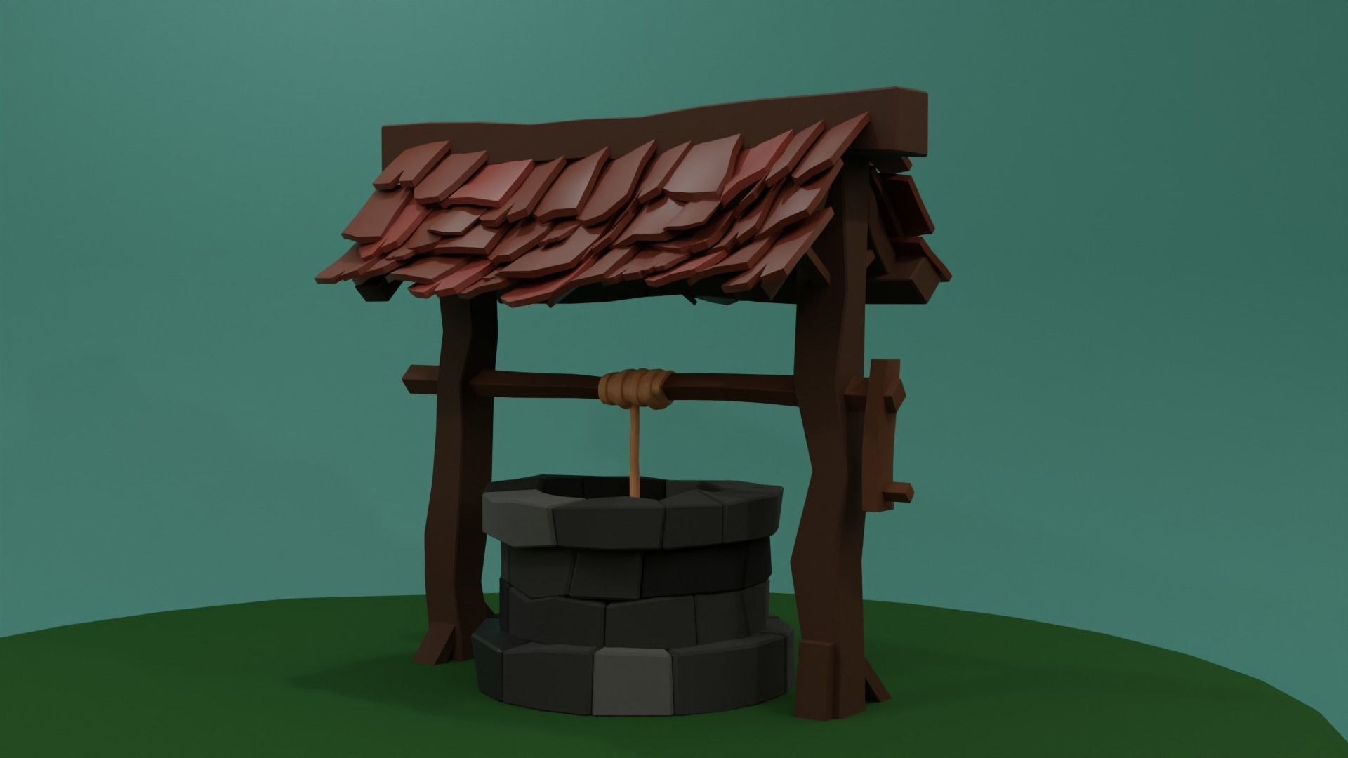 Medieval Well 3D model | CGTrader