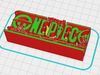 One Piece texture print model 3D model 3D printable | CGTrader