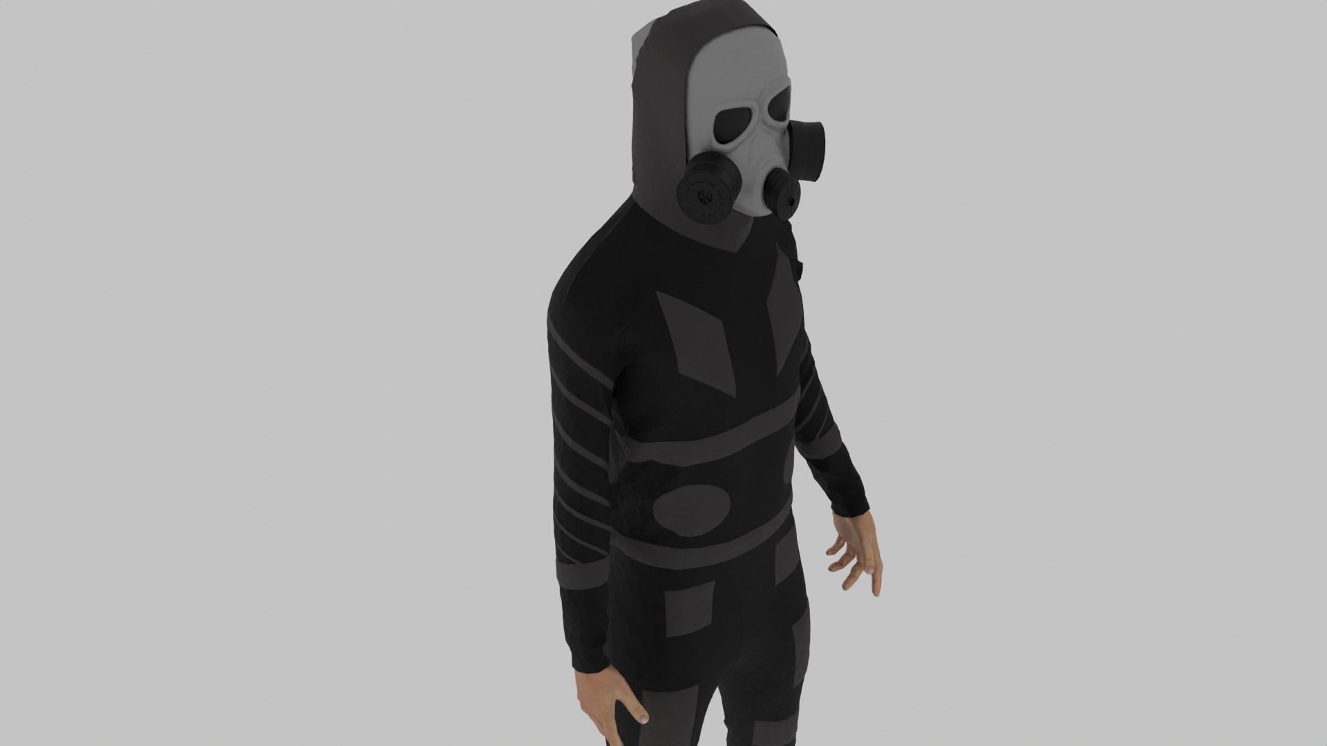 3D model Sici-fi Soldier VR / AR / low-poly | CGTrader