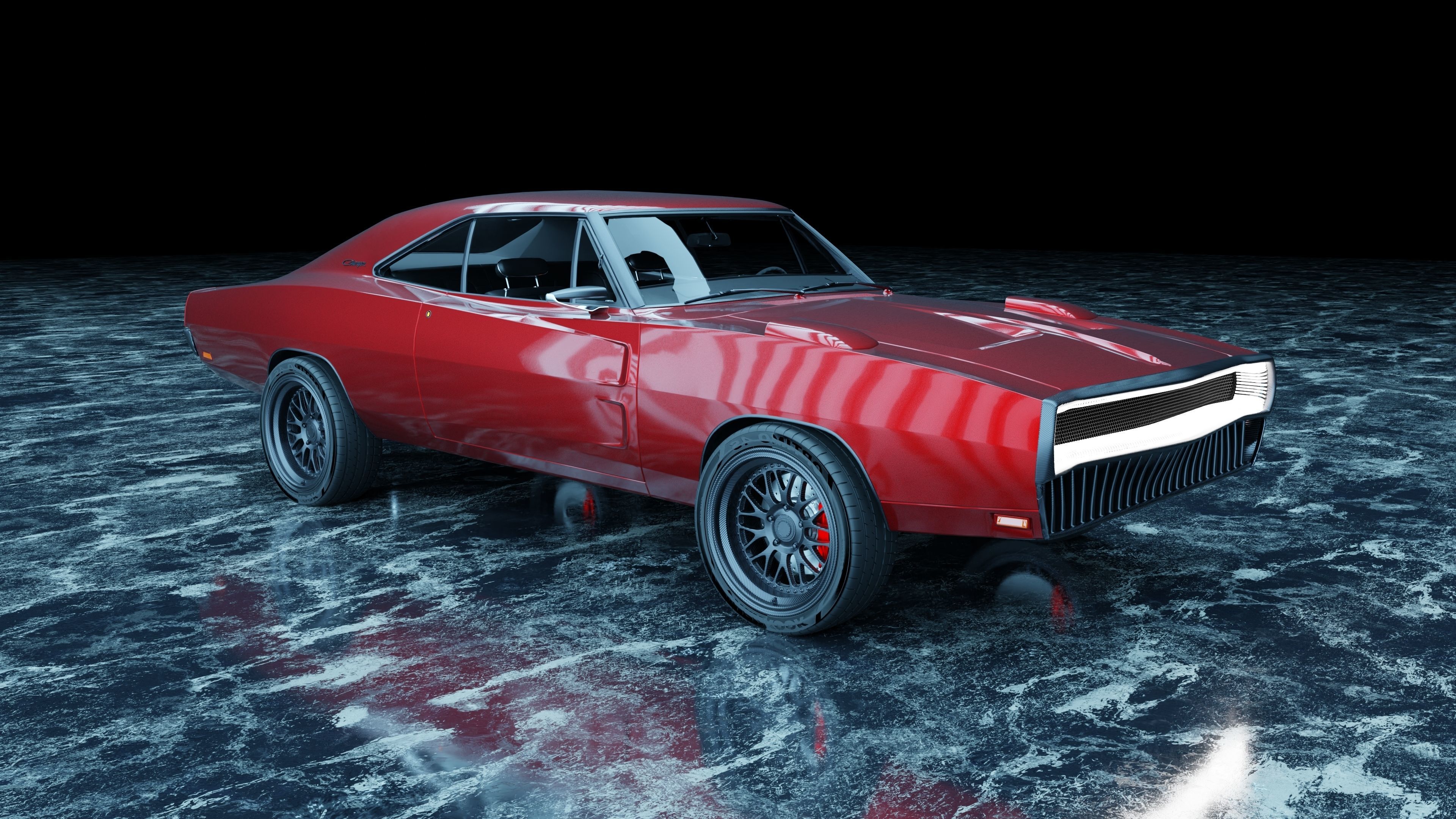 DODGE Charger 1970 Concept 3D model | CGTrader