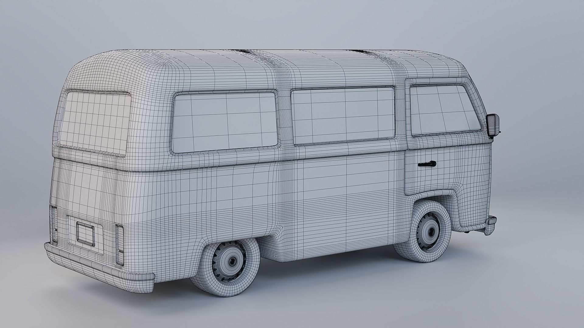 Stylized Camper Van 3D model | CGTrader