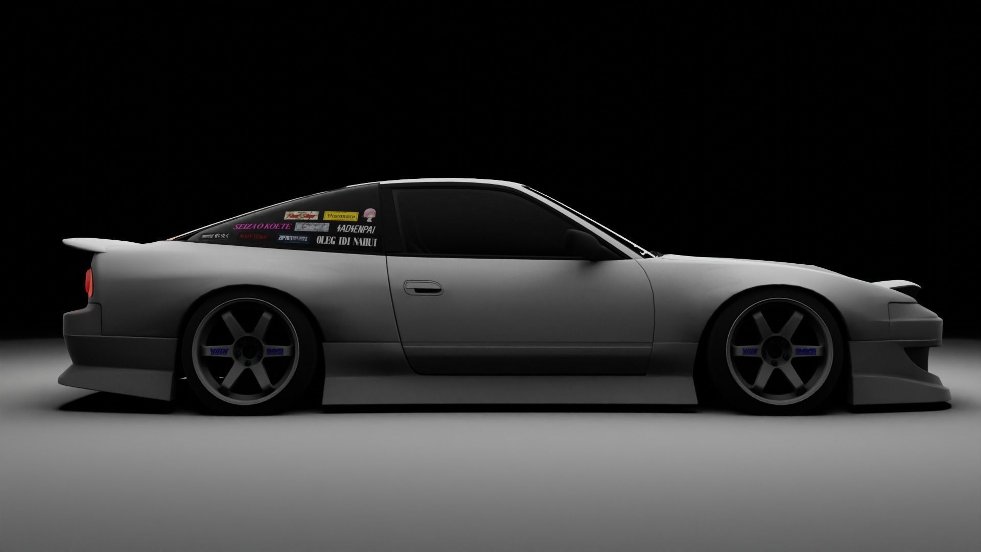 Nissan 180SX 3D model | CGTrader