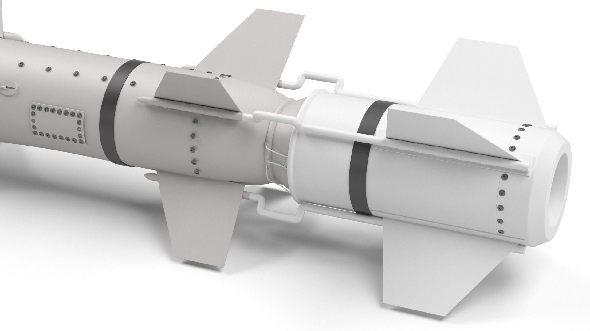 AGM UGM RGM 84 Harpoon Anti-Ship Missile 3D model | CGTrader