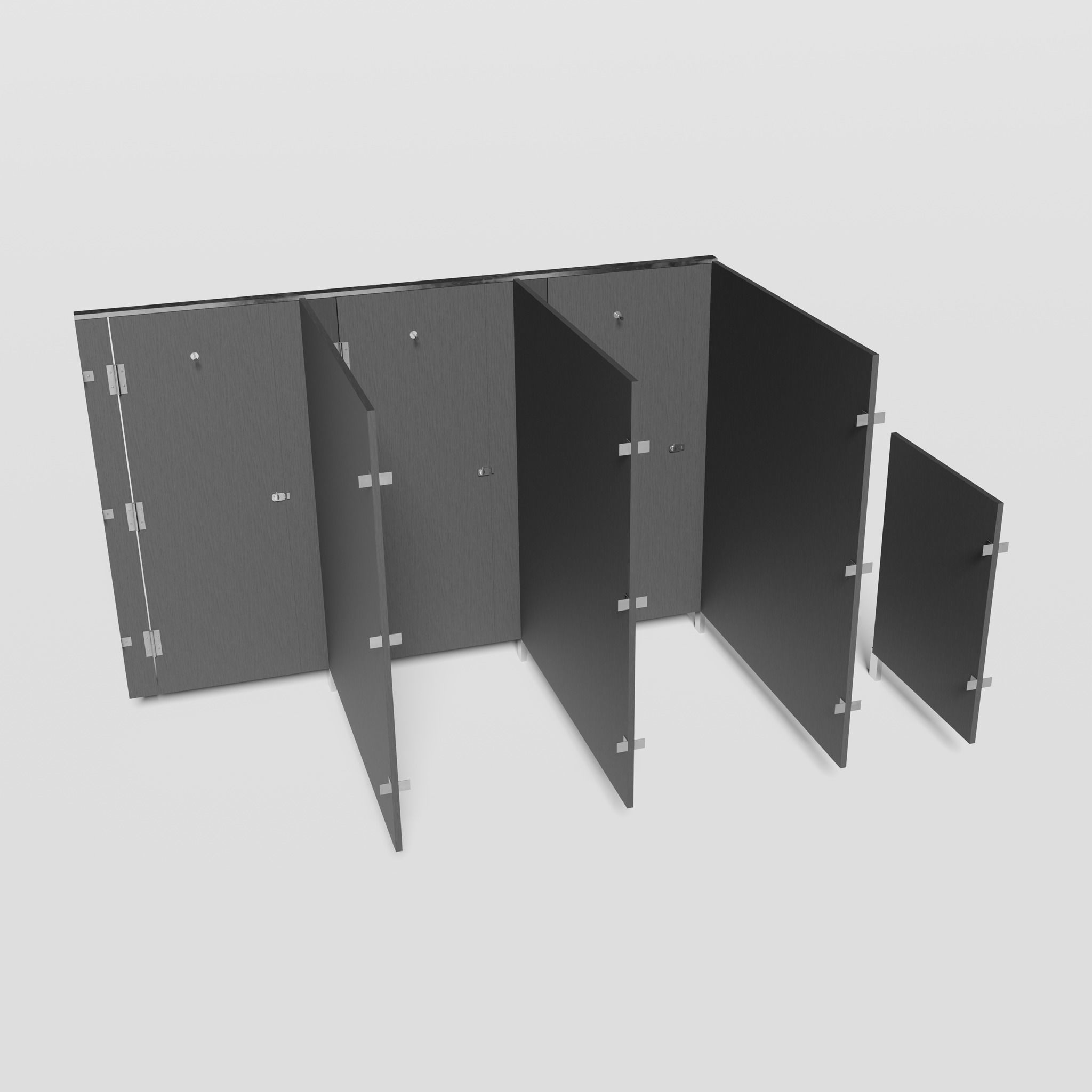 3D model Ablution Wall Units VR / AR / low-poly | CGTrader