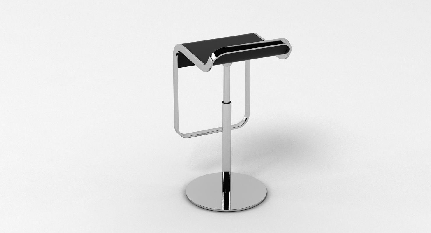 LEM Piston Bar Stool 3D model | CGTrader