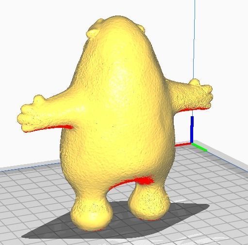 Mc D Toy Grimace 3D model 3D printable | CGTrader