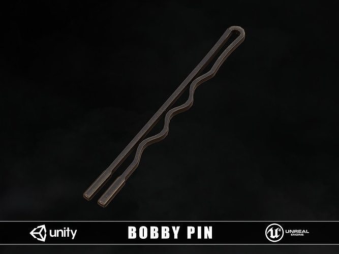 3D model Bobby Pin VR / AR / low-poly | CGTrader