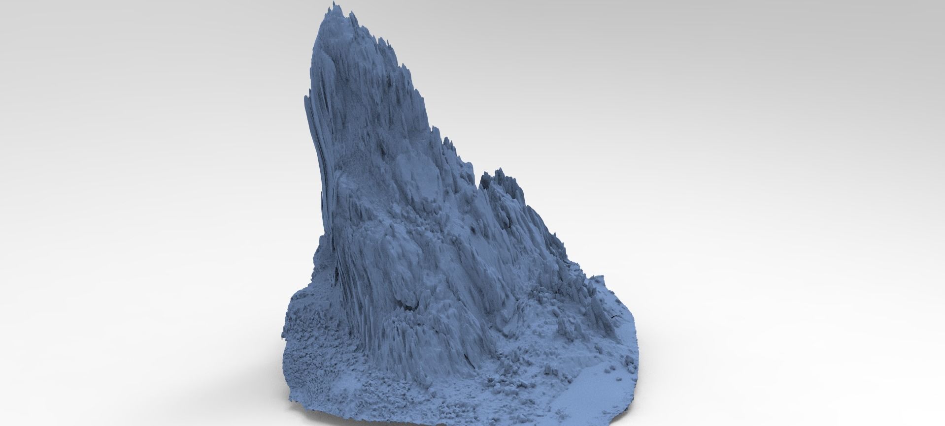 Cave Cliff Kit bash 1 3D model | CGTrader