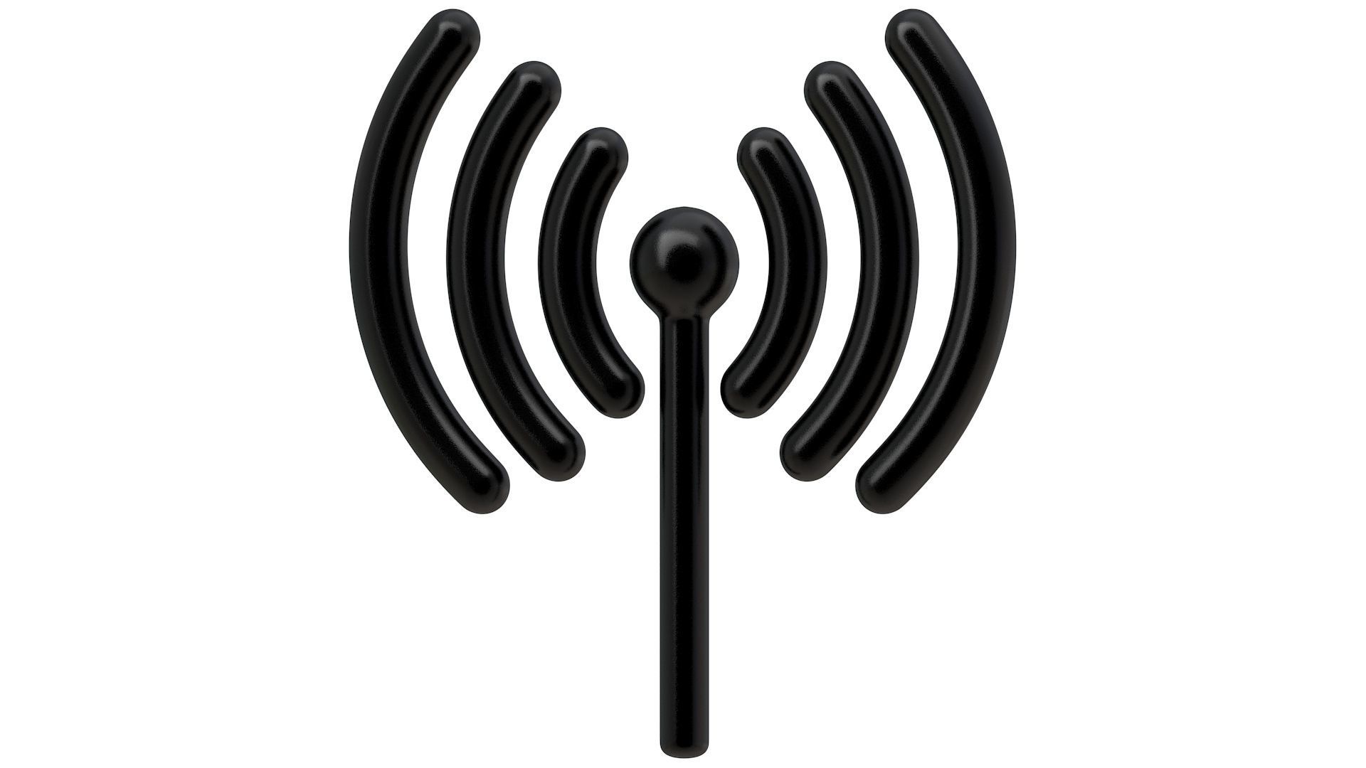 Cellular Tower Symbol 01 3D model | CGTrader