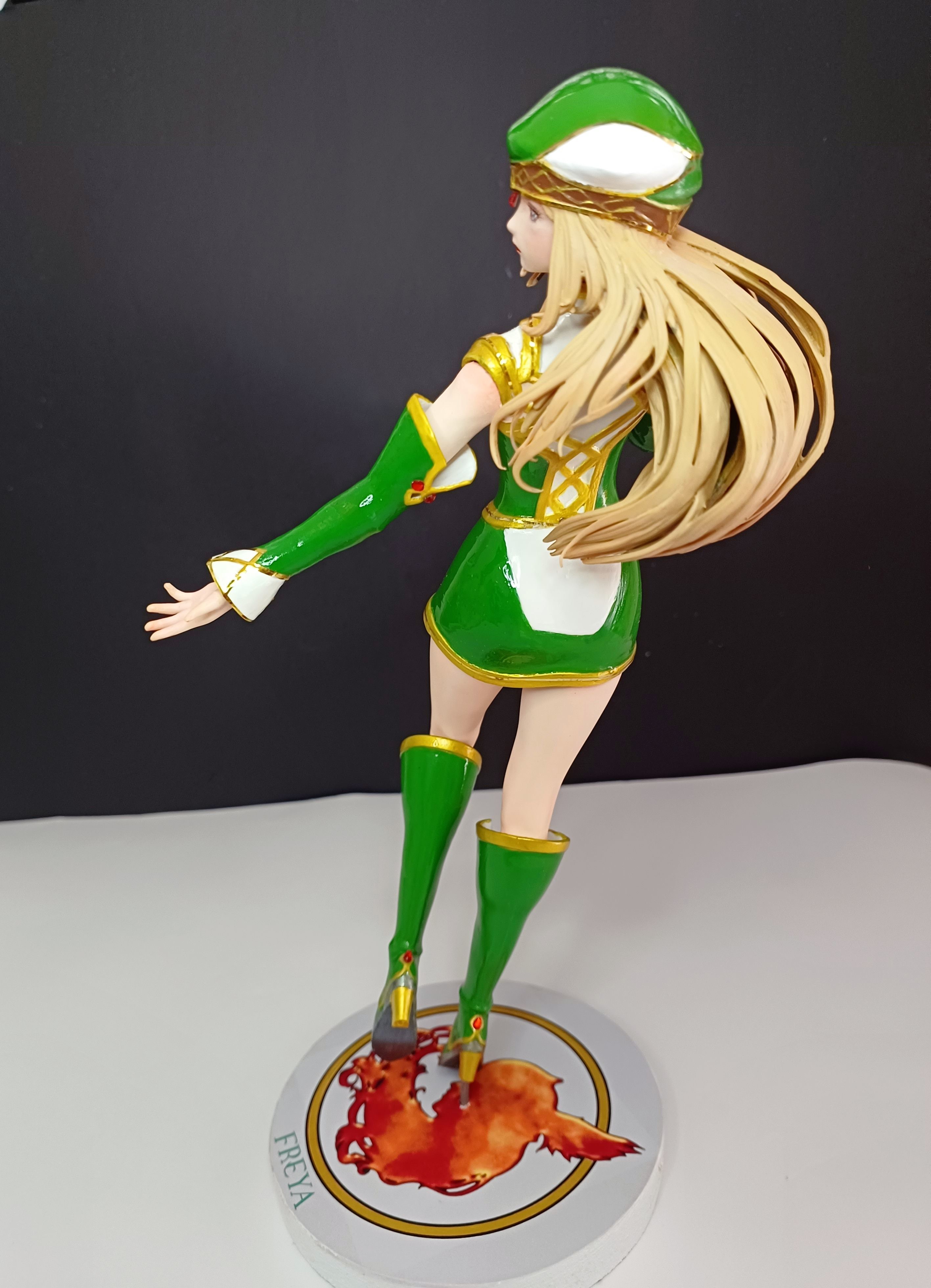 Freya valkyrie profile 3D model 3D printable | CGTrader