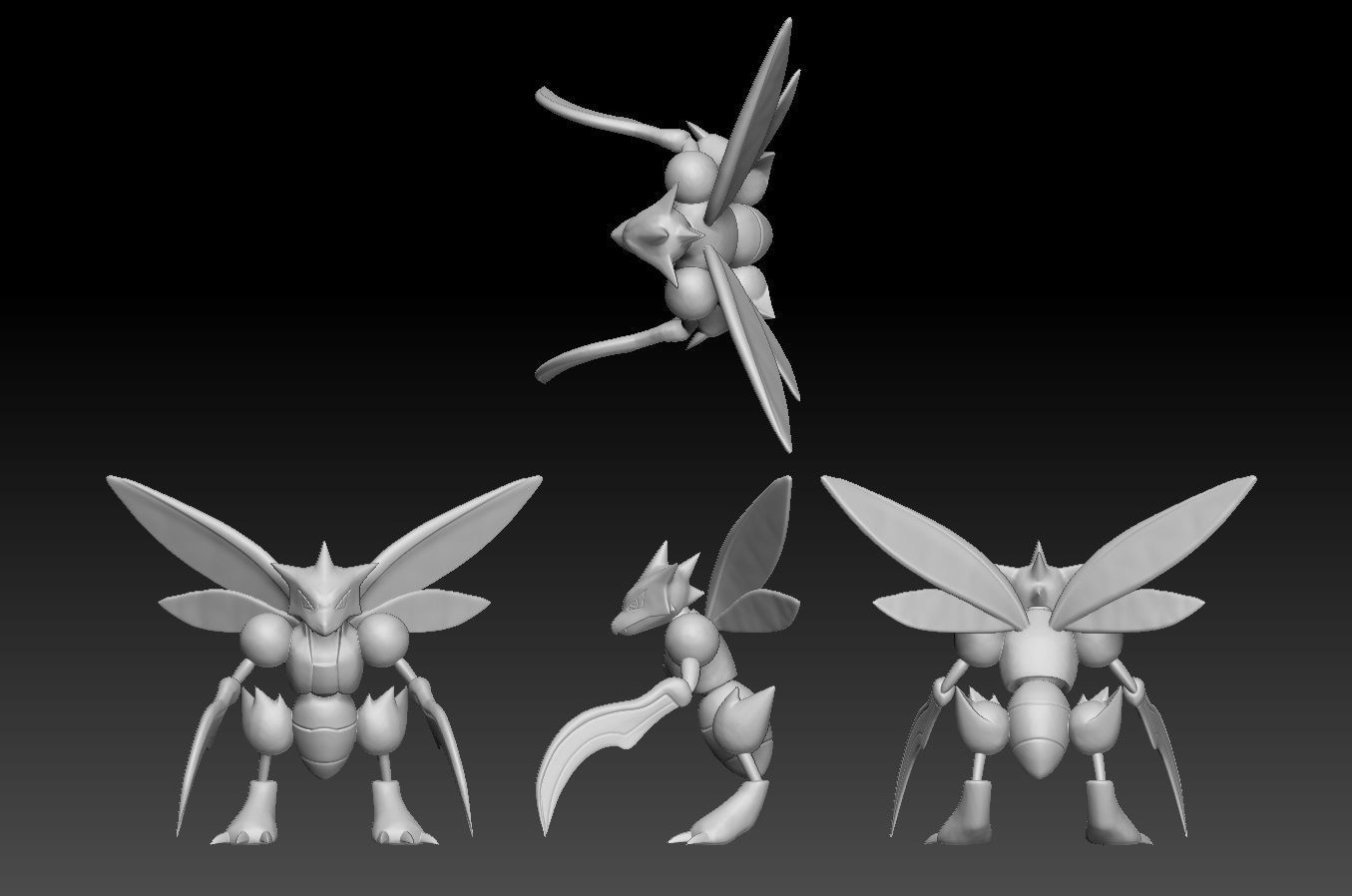Pokemon Johto Gym Leader Bugsy 3D model 3D printable | CGTrader