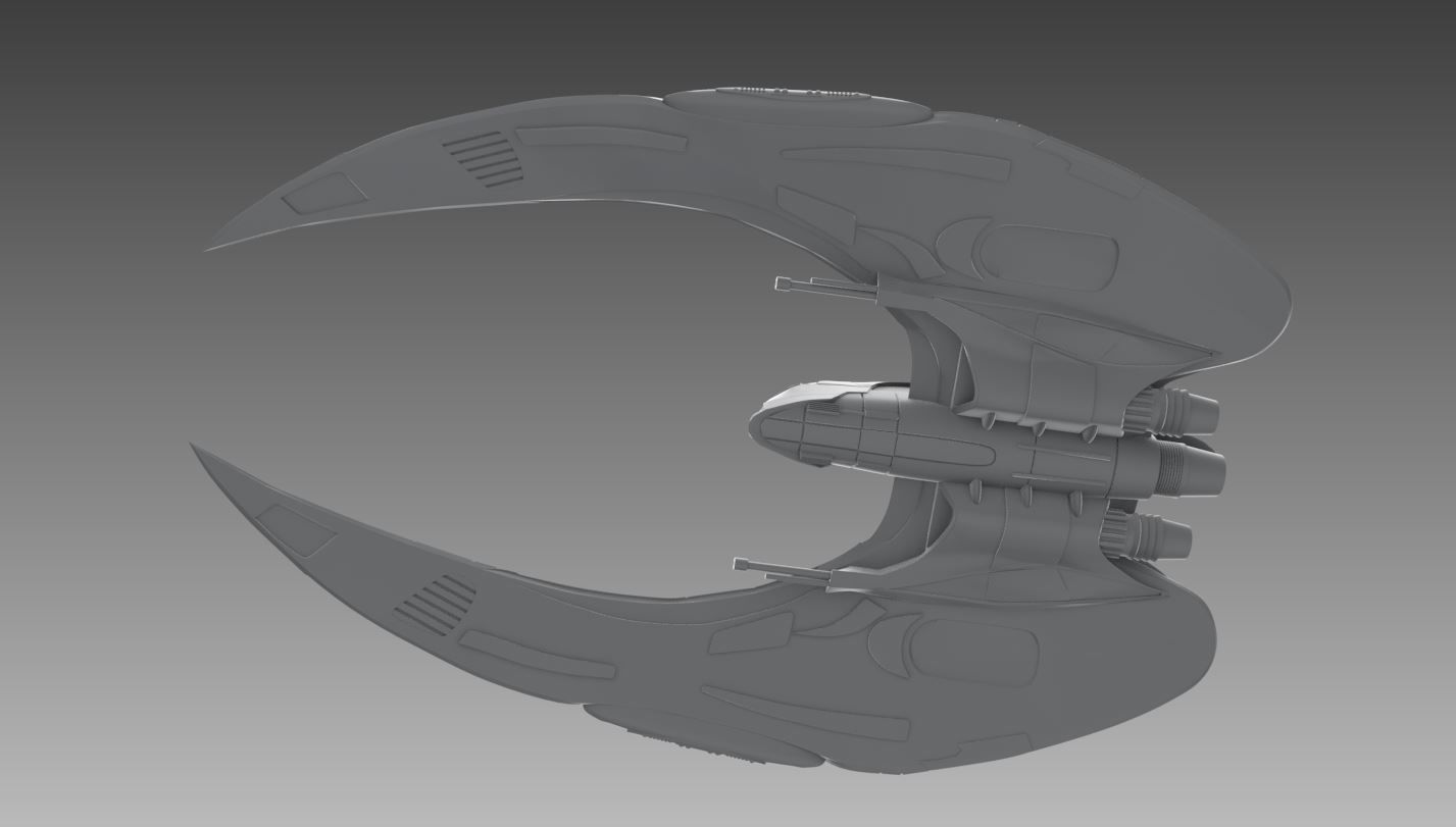 Cylon Raider New Series scale 3D model 3D printable | CGTrader