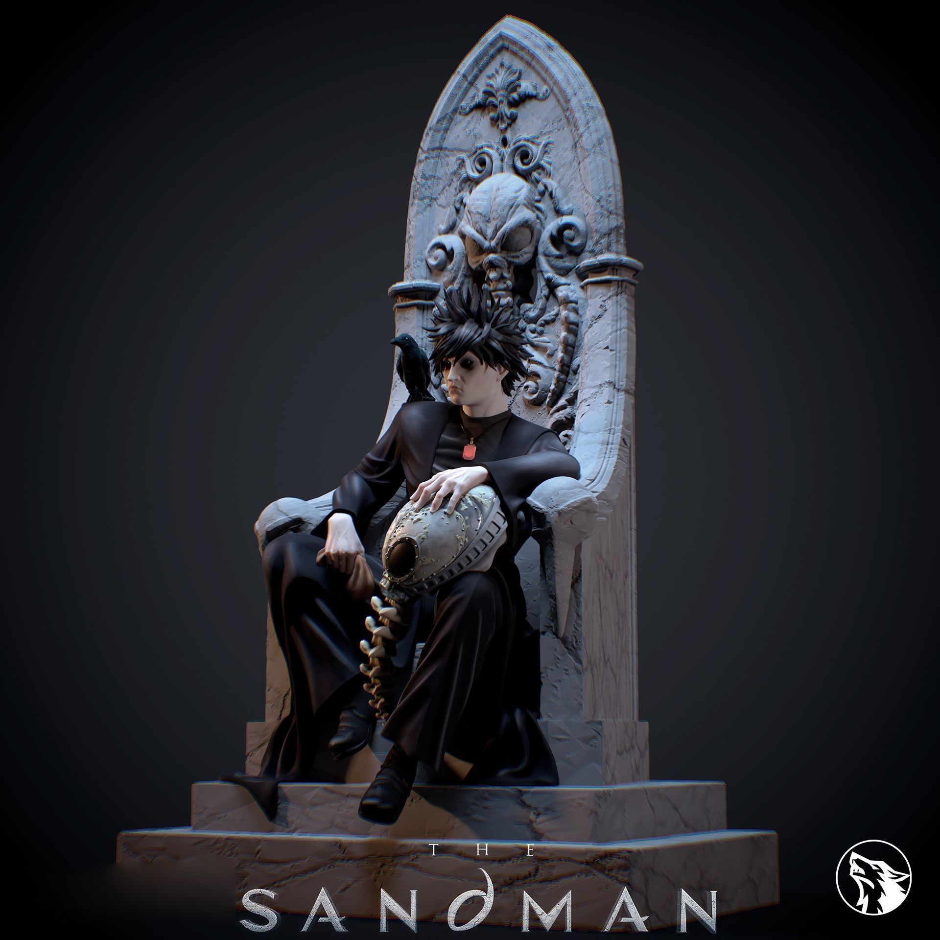 Sandman fanart 3D model 3D printable | CGTrader